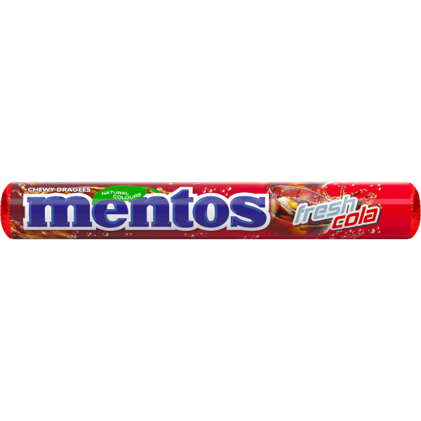 Mentos Fresh Cola 37.5 G – Mini Rose CR