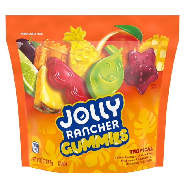 Jolly Rancher Gummies Tropical 13 oz – Mini Rose CR